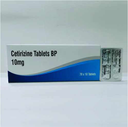 Leading cetirizine bp 10mg tablets Manufacturer and Exporter in India ...