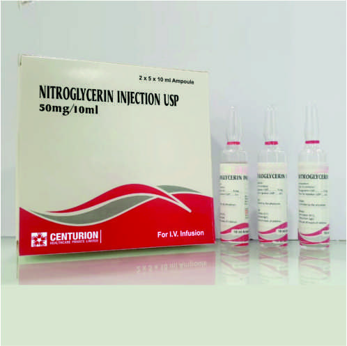 Leading nitroglycerin usp 50mg/10ml injection Manufacturer and Exporter ...