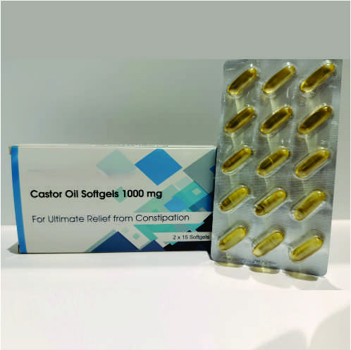 Leading castor oil soft gelatin 1000mg capsules Manufacturer and ...