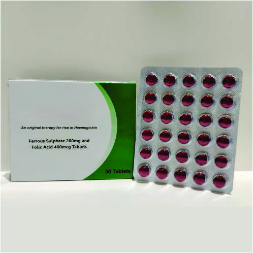 Leading ferrous sulphate 200 mg +folic acid 250mg tablet Manufacturer ...