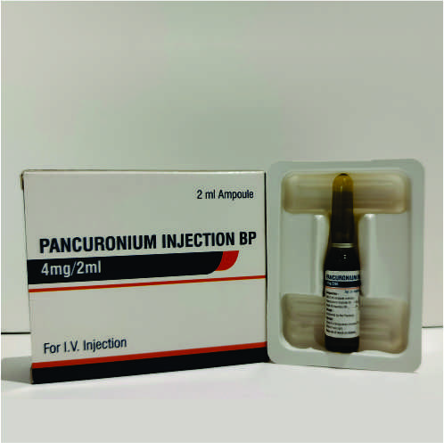 Leading pancuronium bp 4 mg/ 2ml injection Manufacturer and Exporter in ...