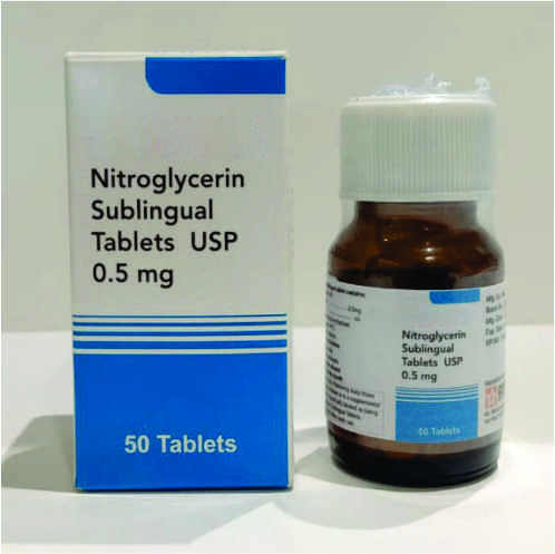 Leading nitroglycerin usp 0.5 mg sublingual tablets Manufacturer and ...