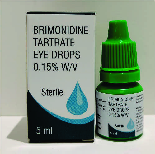 Leading brimonidine tartrate 0.15% w/v eye drops Manufacturer and ...